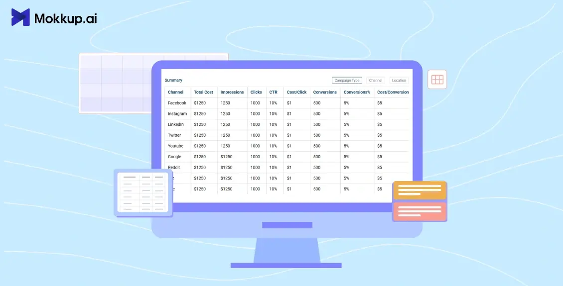 8 Proven Tips for Designing Smart & Usable Data Tables | Mokkup.ai