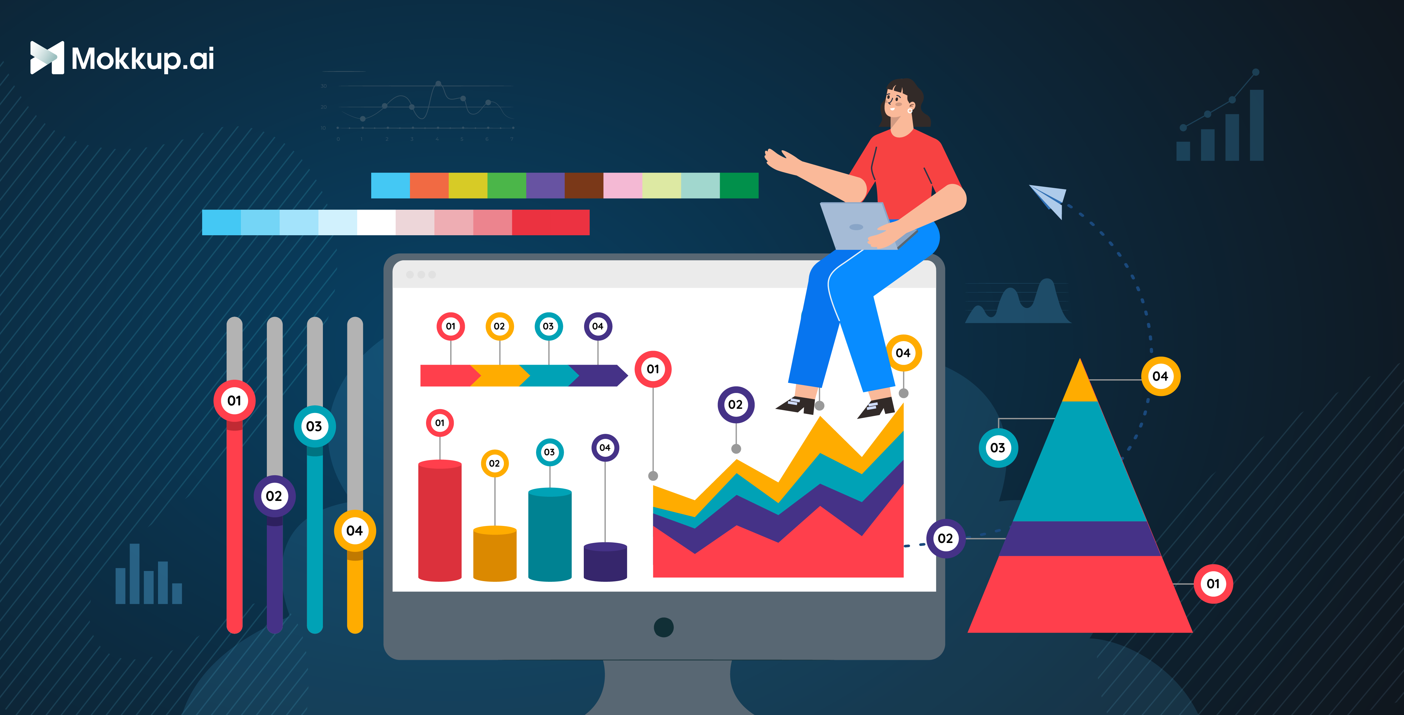 How to Choose Colors in Data Visualization | Mokkup.ai
